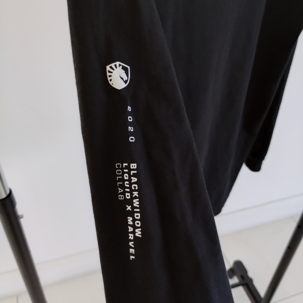 Team Liquid X Marvel Black Widow Colab Adult Long Sle… - Gem